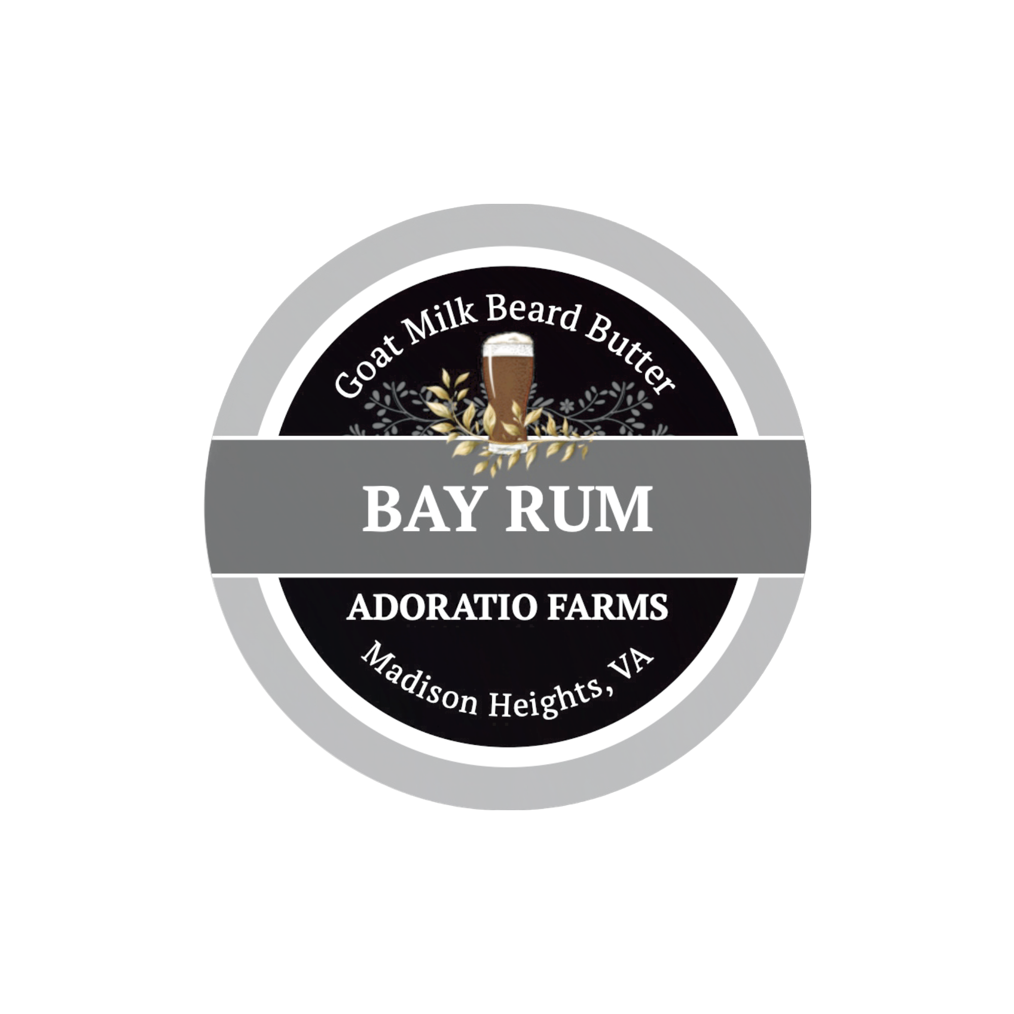 Bay Rum Goat Milk Beard Butter | Adoratio Farms